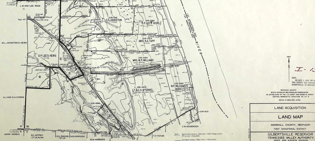 TVA Land Acquisition Maps - Four Rivers Explorer